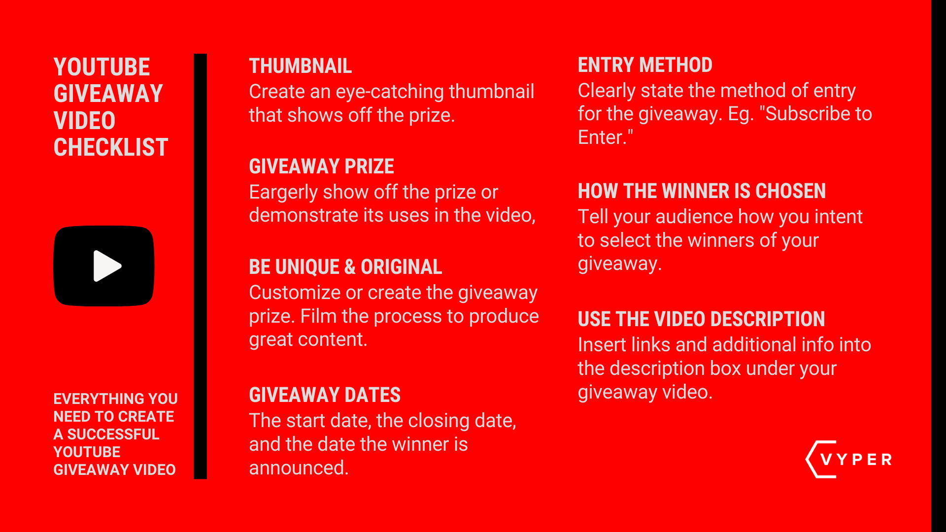 How to Host a YouTube Giveaway (3-step Process With Examples)