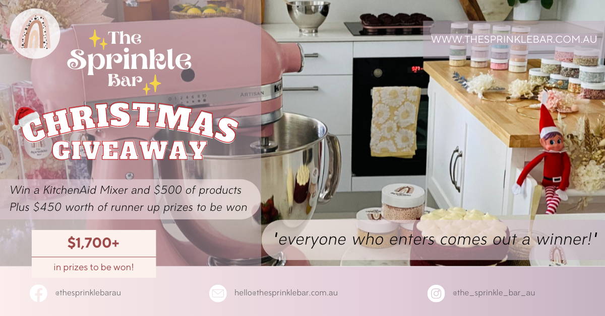 The Sprinkle Bar's Big Christmas Giveaway 🥳 🎁